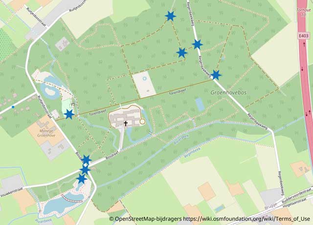 Info Keverpad Groenhove | Wandelroutes Vlaanderen